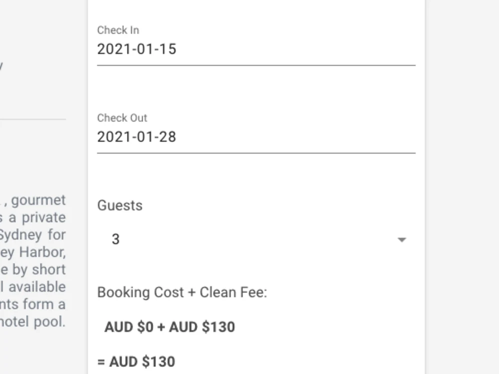 A hotel/apartment booking system for your online booking platform. | Upwork