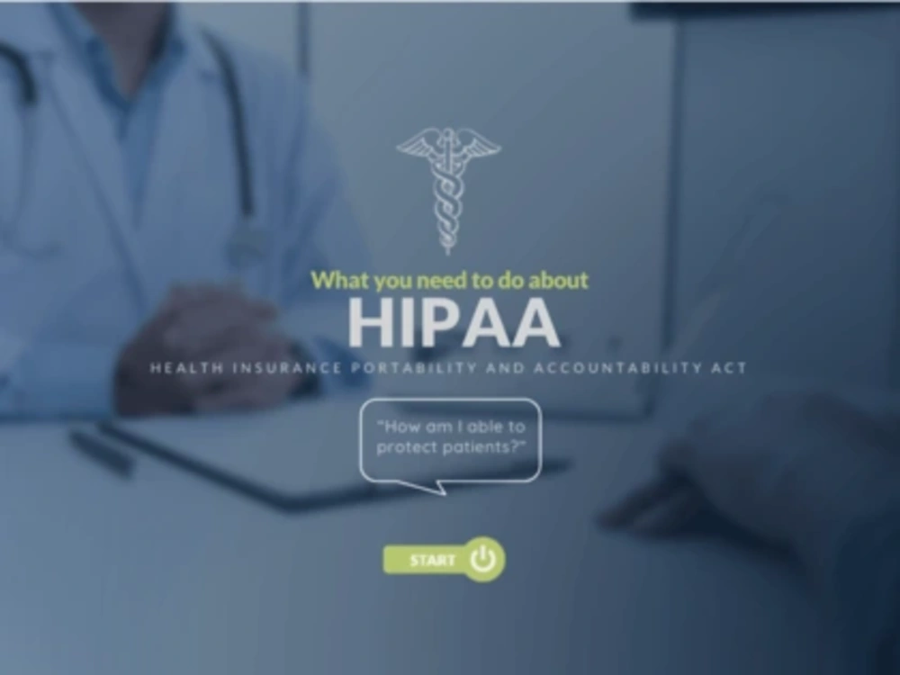 Professional eLearning template for Healthcare software simulation | Upwork