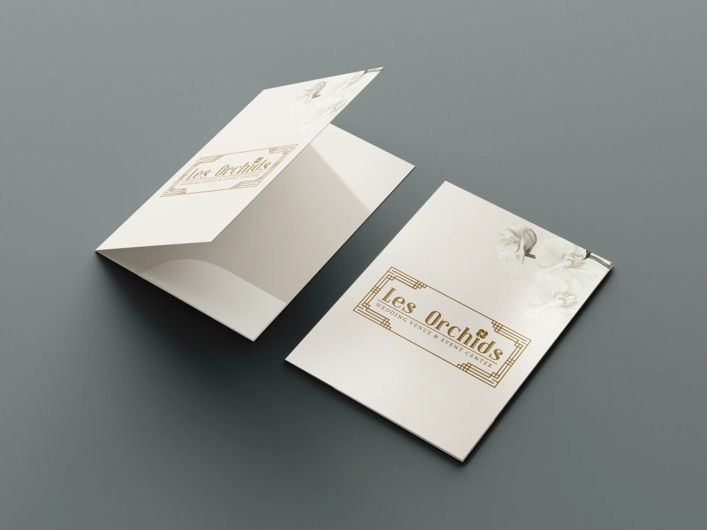 Stunning, professional, presentation folder, stationery design | Upwork