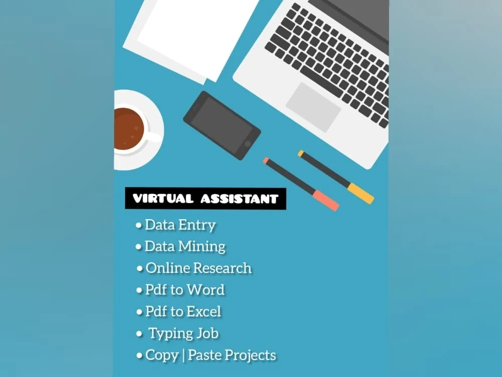Data Entry Job Word | Excel, Copy paste, pdf Conversion, Online ...