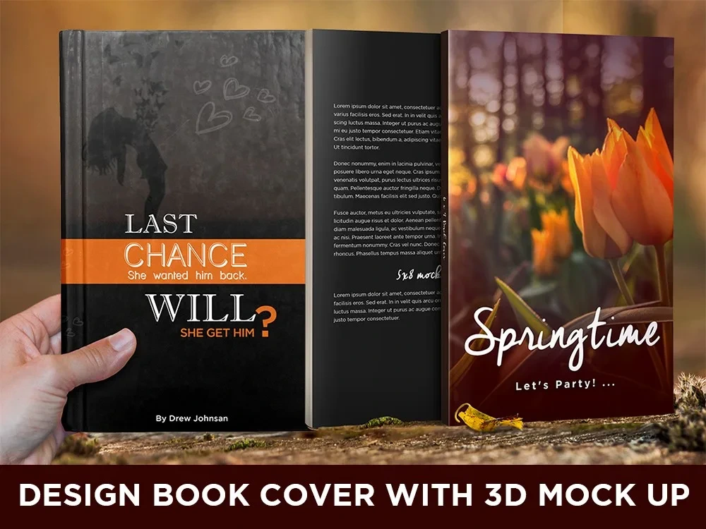 Book cover design or eBook cover for Amazon KDP | Upwork