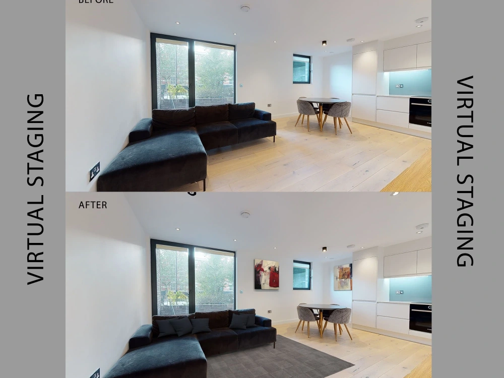 A virtual staged photorealistic render | Upwork