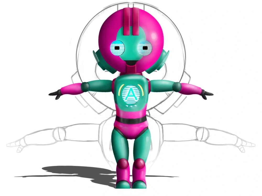 A realistic robot illustration for your project | Upwork