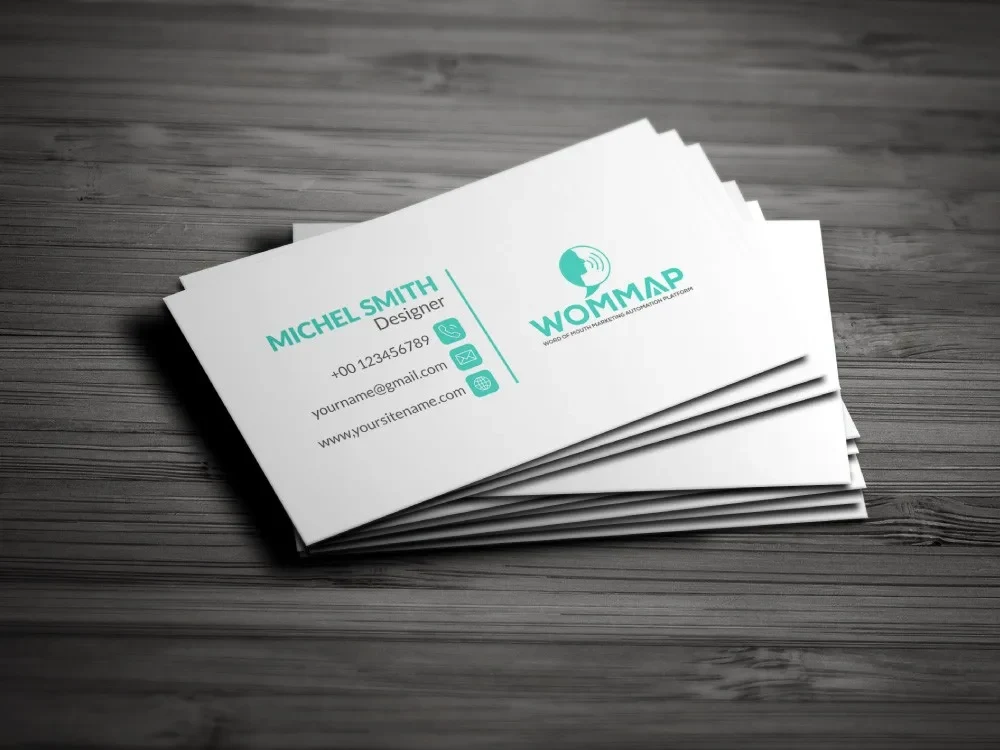 A premium professional looking business card design | Upwork