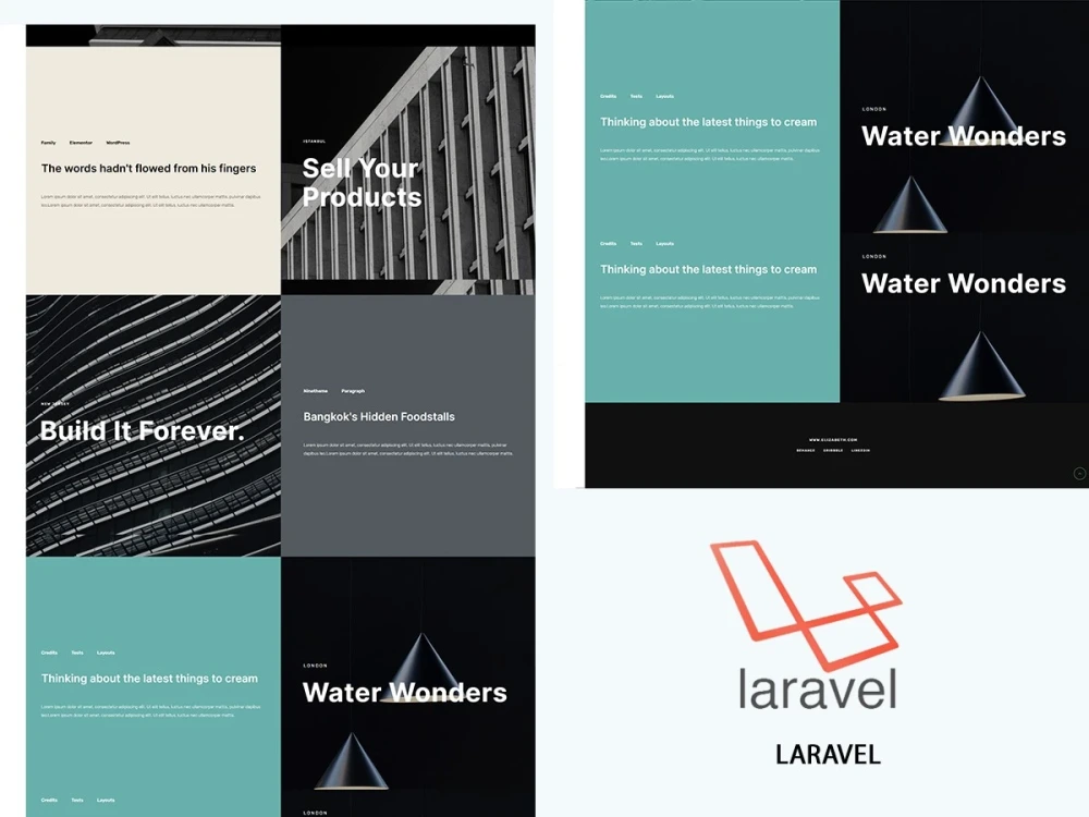 An amazing web application using Laravel with responsive Design | Upwork