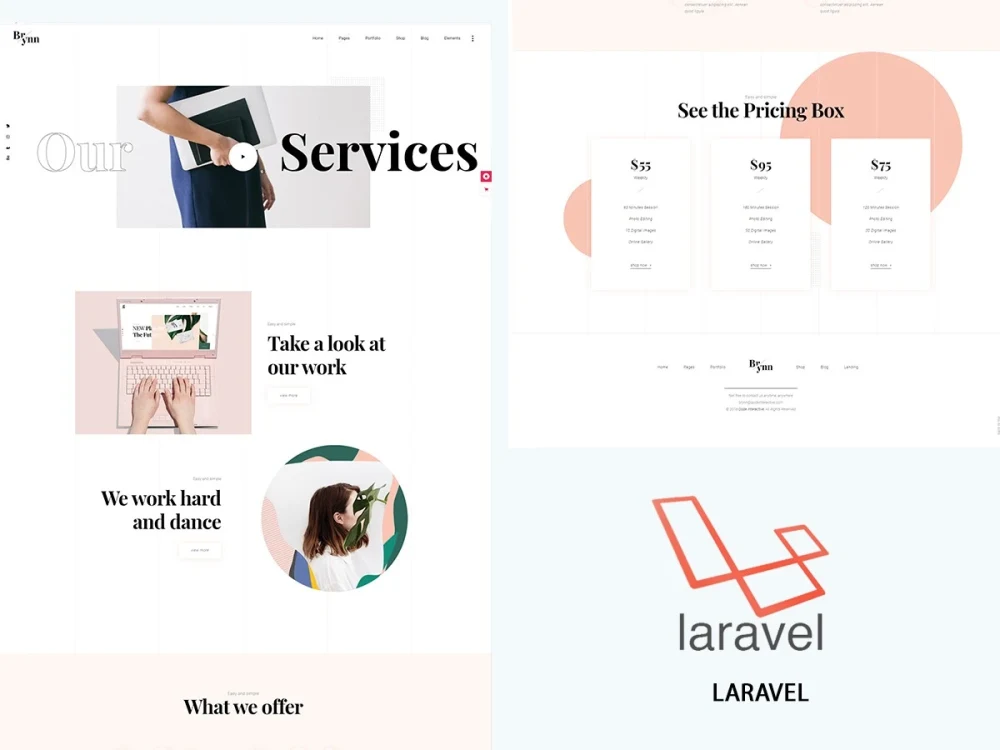 An amazing web application using Laravel with responsive Design | Upwork