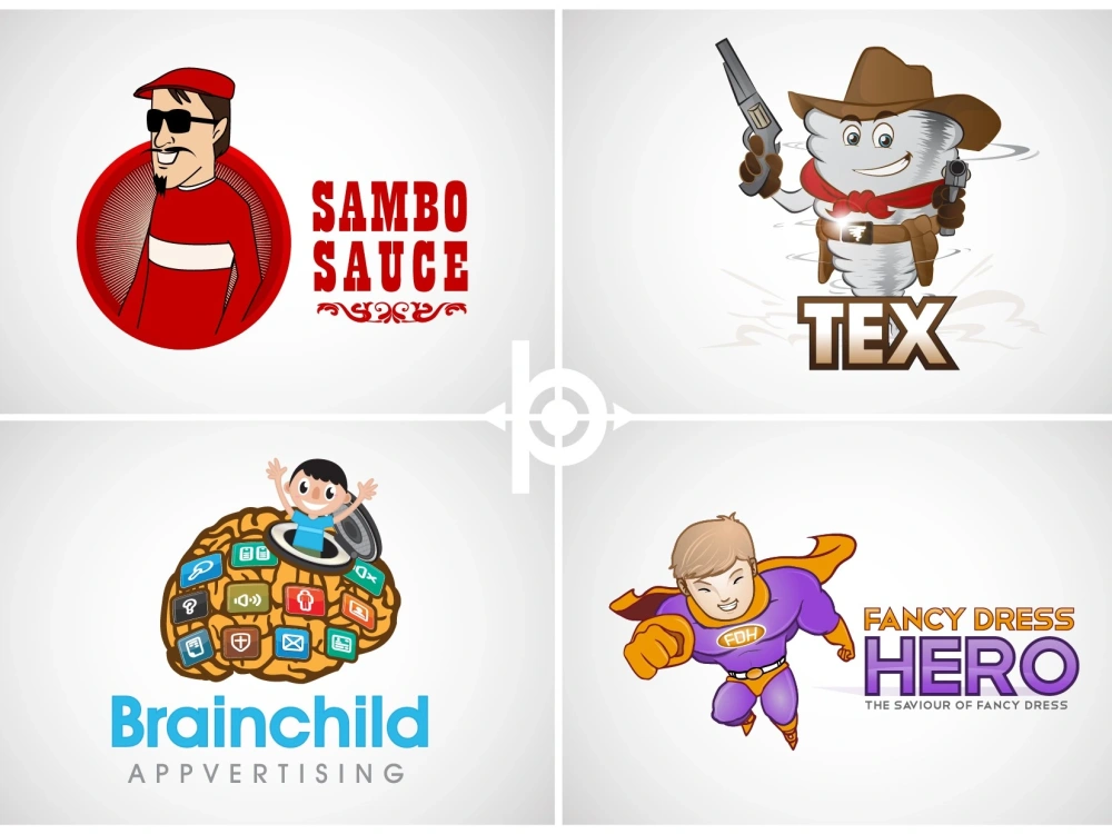 Professional character based logo design for your business or product ...