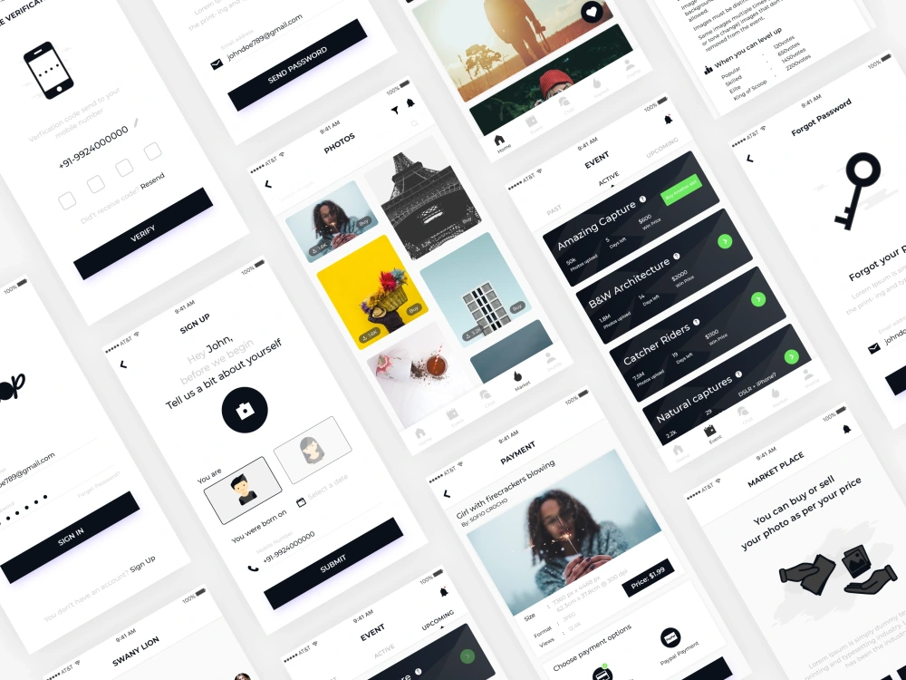 An amazing iOS or Android Mobile APP UX/UI Design | Upwork