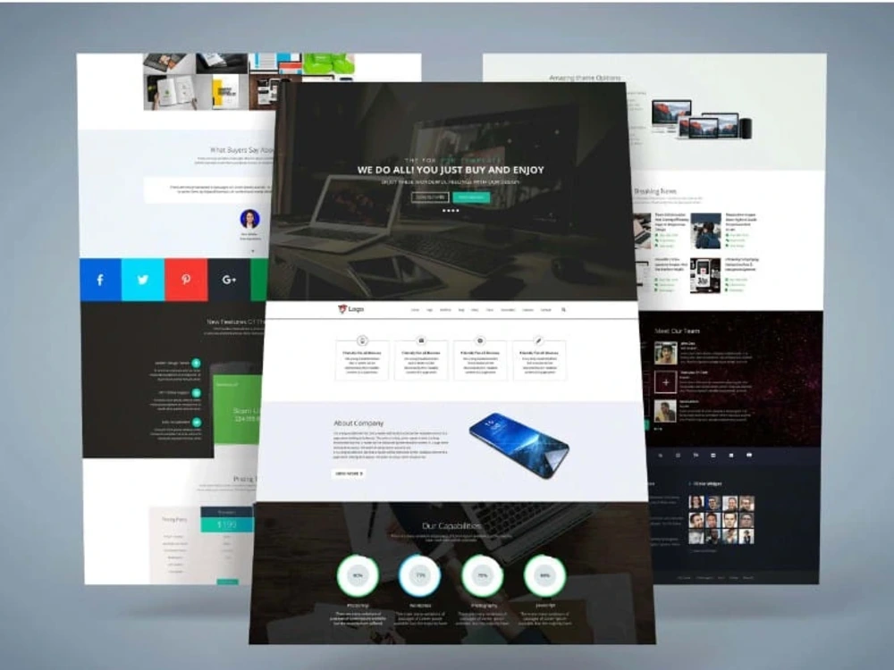 Professional PSD Tamplate UI Design For Website and Mobile App | Upwork