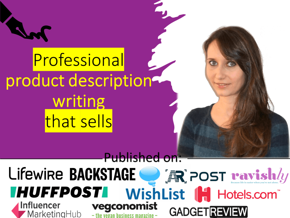 High-quality, creative, and original product descriptions. | Upwork
