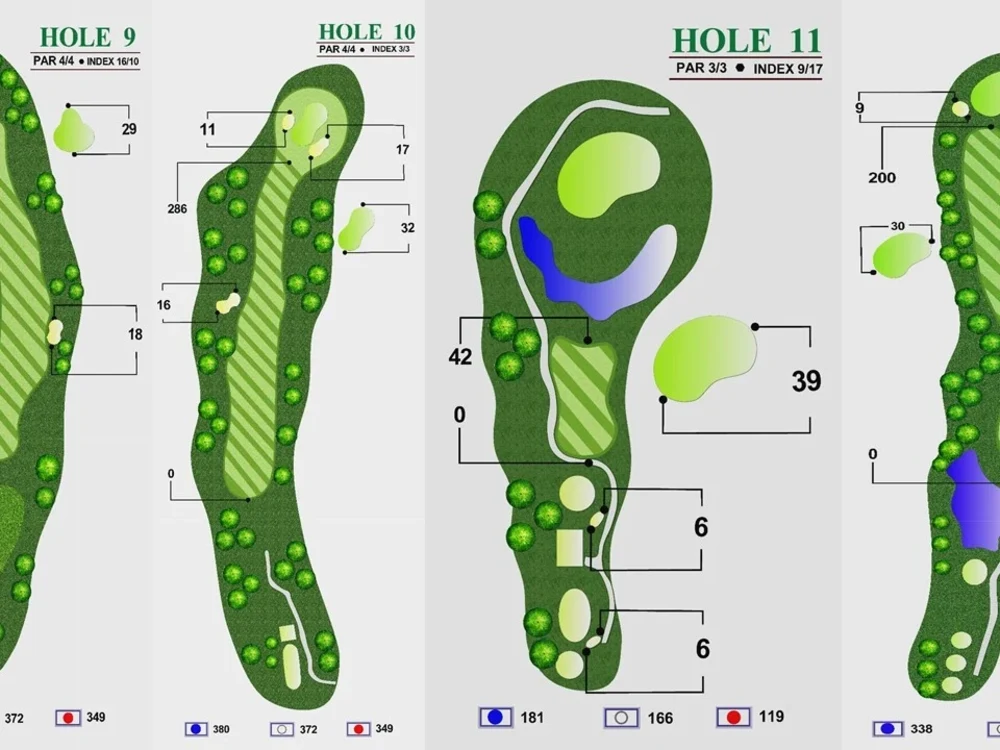 Golf Course Design, Rendering, Photorealistic Visualization Landscape ...