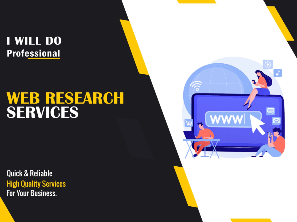 Web searching, web research, online research, data searching accurately ...