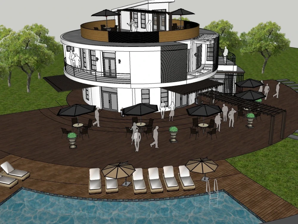 A detailed Sketchup Model of your project. | Upwork