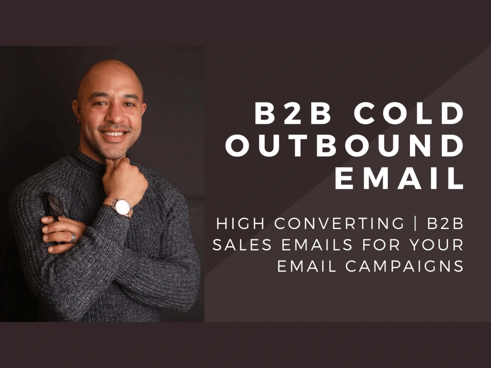 Outbound b2b email sequences for cold email lead generation | Upwork