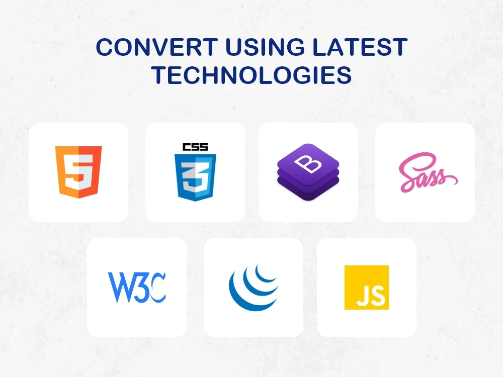 PSD, Figma, Invision, Sketch, Adobe XD To HTML, CSS, BootStrap, jQuery ...