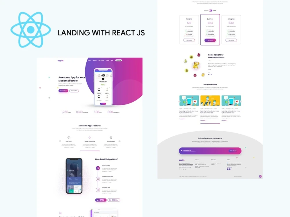 A Functional And Interactive Web Application Using Reactjs Upwork