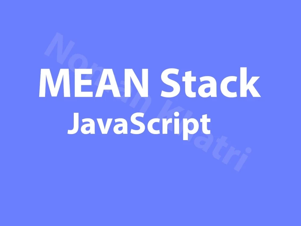 Mean Stack Nodejs Mongodb Expressjs Angularjs Javascript Typescript Upwork