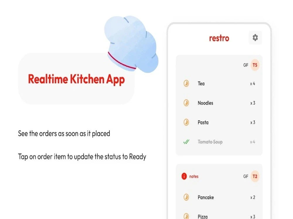 Restaurant POS System with Flutter for android and ios | Upwork