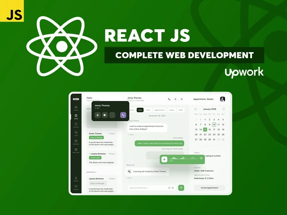 A React Js developer | Upwork