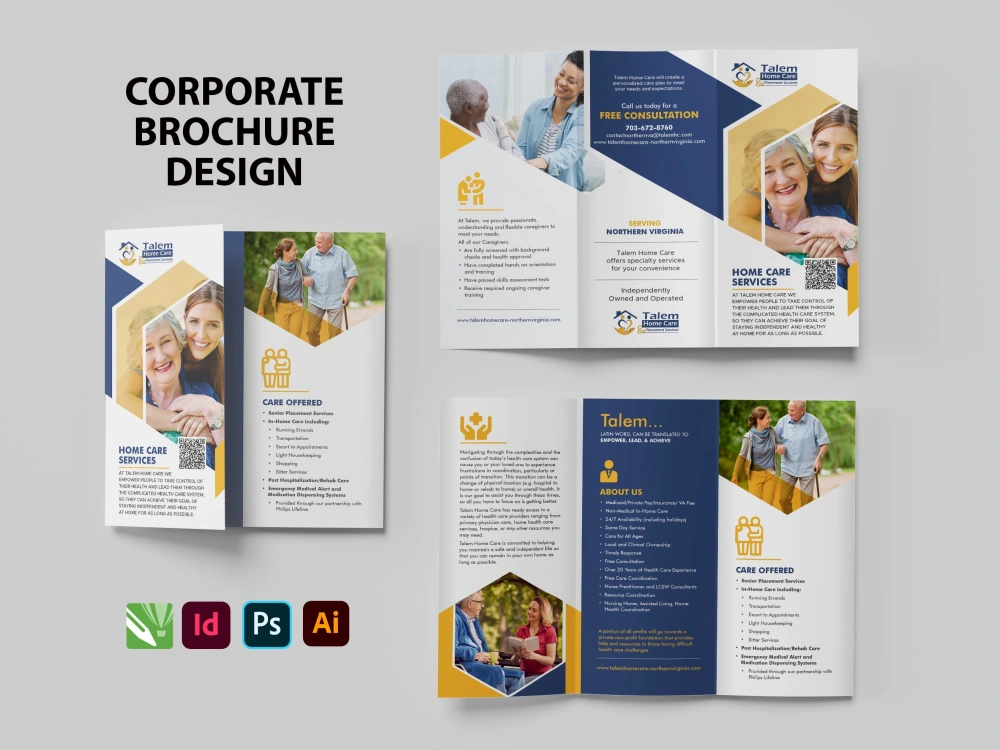 A professional company brochure | Upwork