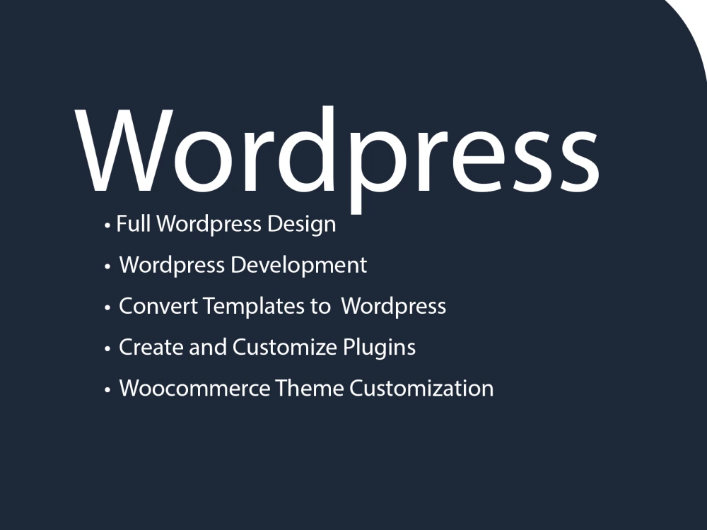 Customization And Development Of Wordpress Themes And Plugins Upwork