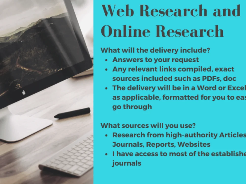 Web Research, Data Collection and Data Entry Services 24 hrs | Upwork