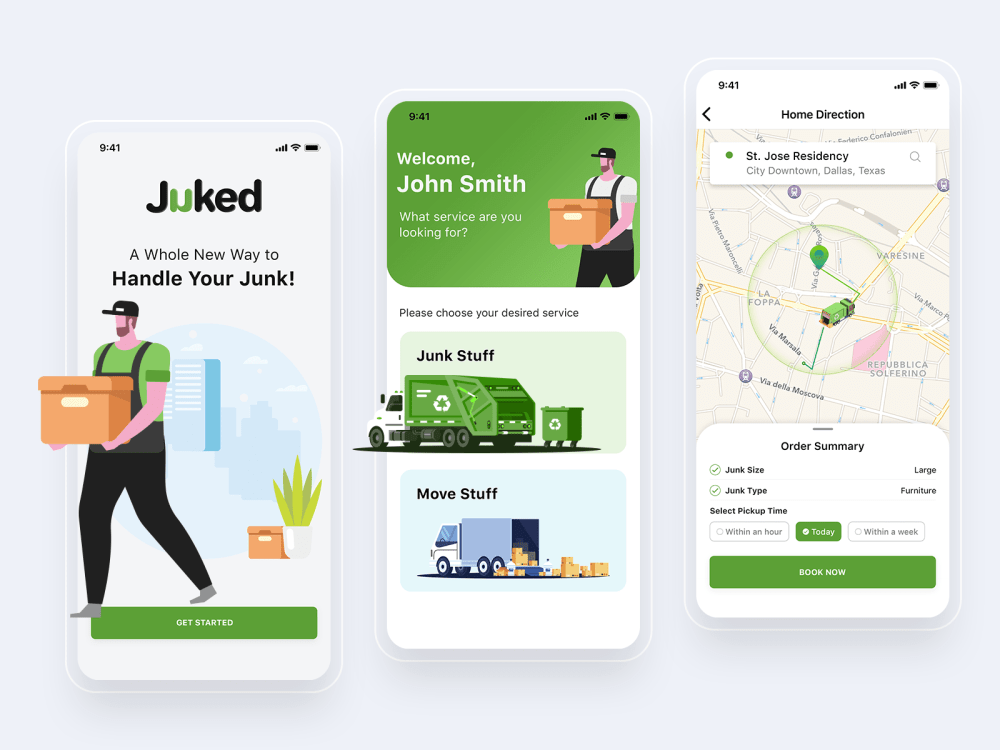 Clean, modern and professional UI/UX mobile app design | Upwork