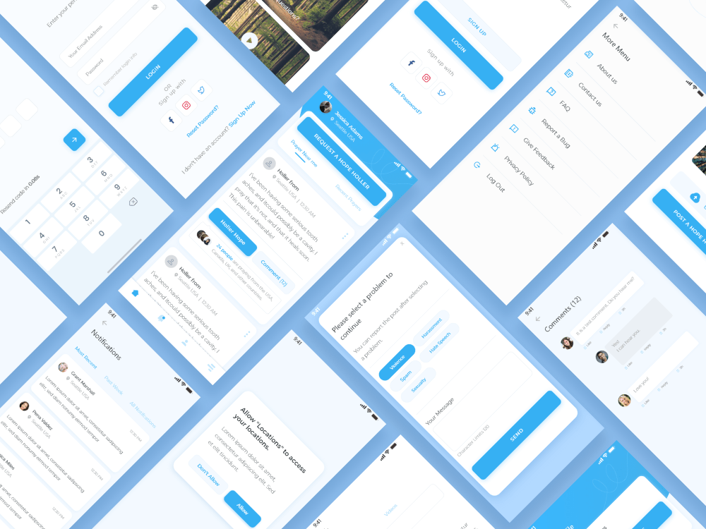 Click through App Prototype with Usable User Flow. | Upwork