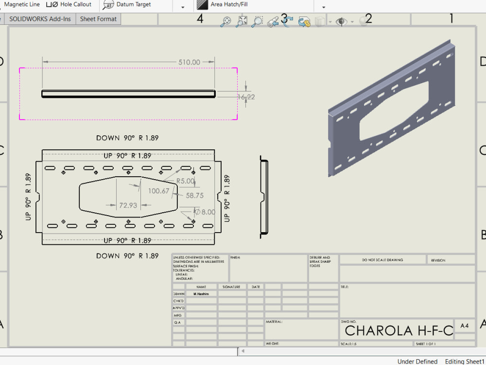 Laser & sheetmetal Designs DXF Files for Laser Machine | Upwork