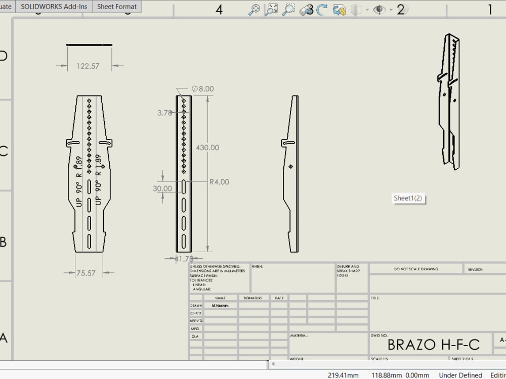 Laser & sheetmetal Designs DXF Files for Laser Machine | Upwork