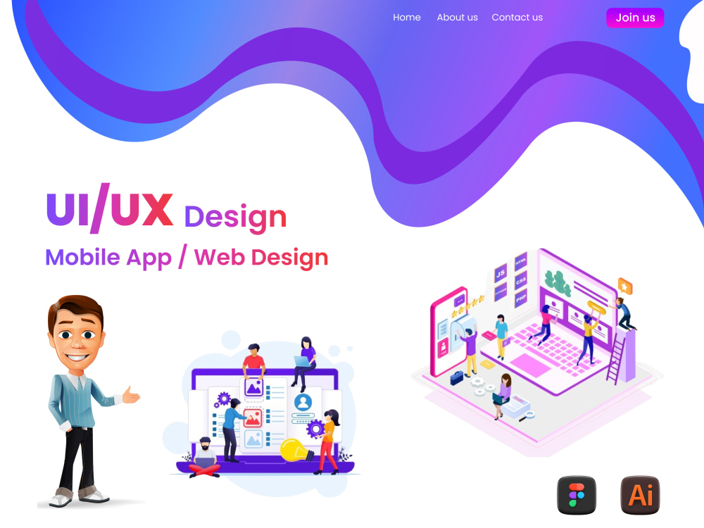 Responsive website UI/UX design in Figma | Upwork