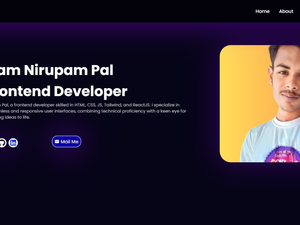 A creative portfolio website html, css, javascript | Upwork
