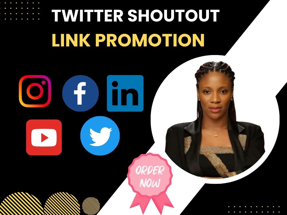 Shoutout, promote, share link to 80m, fb, twitter, linkedin and youtube ...