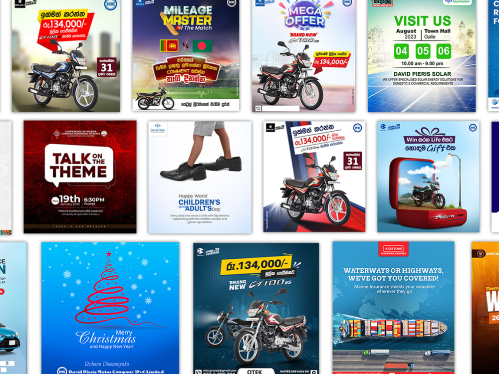 Animated facebook post, animated Gif, animated social media banner | Upwork