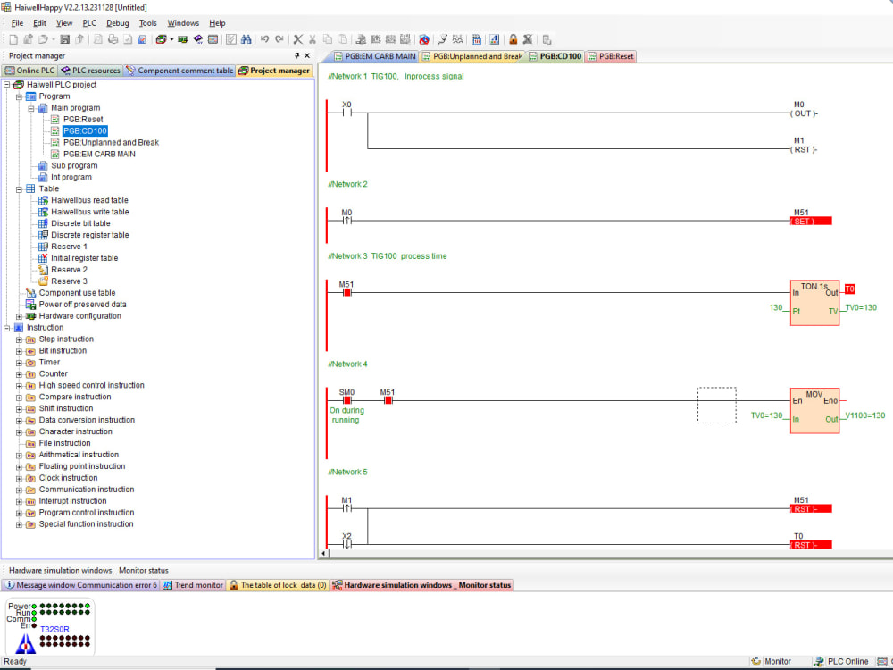 Design your PLC Code | Upwork