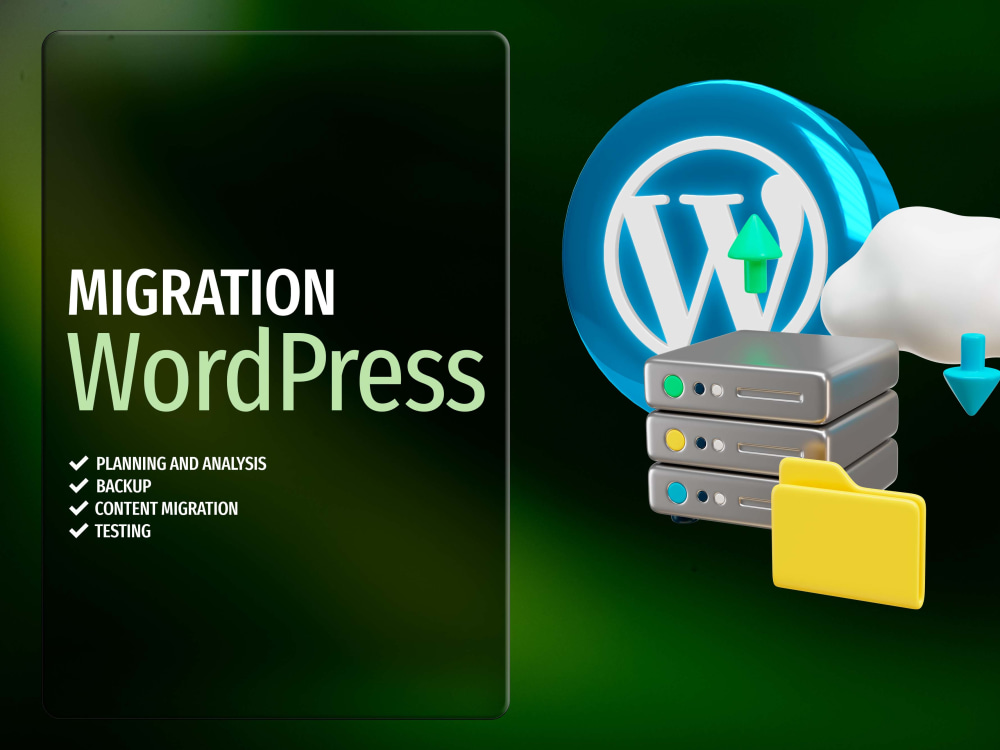 Safe migration of WordPress site | Upwork