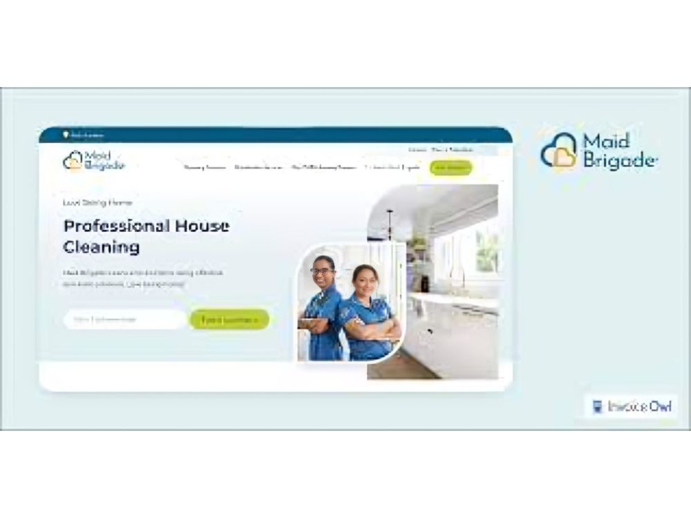 House cleaning website, renovation website, home improvement website ...