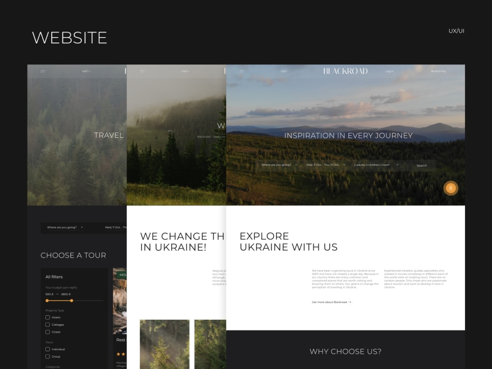 A Modern and customized Website Design, Website UI/UX Design | Upwork