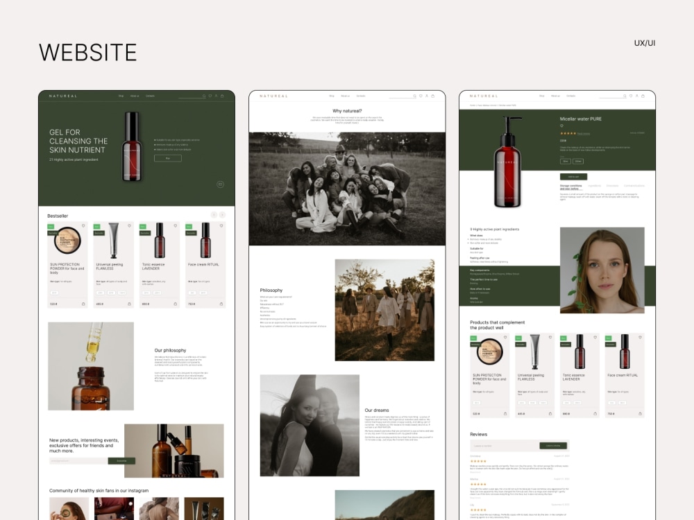 Responsive website UI/UX design in Figma | Upwork