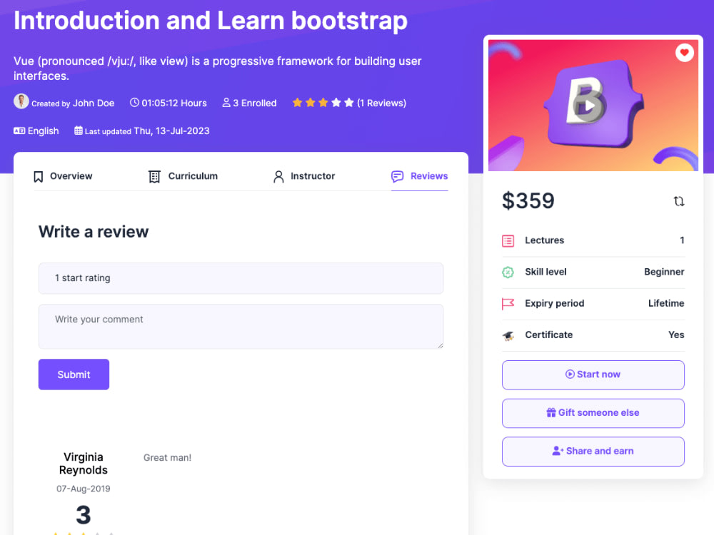 Professional LMS App | Onlie Courses | Trainings | Academy | LMS ...