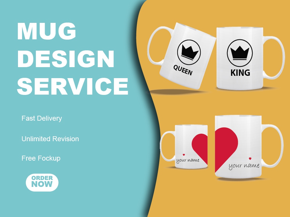 A custom mug design and cup design | Upwork