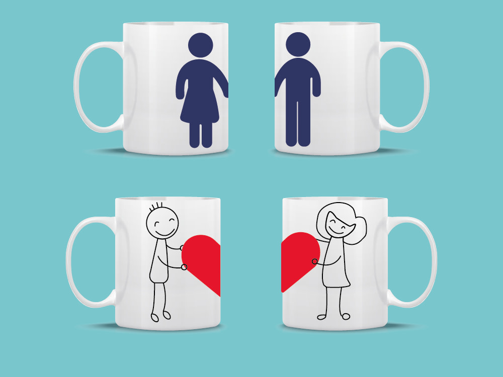 A custom mug design and cup design | Upwork