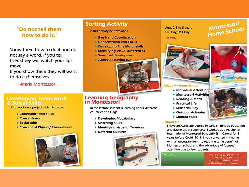 Flyers, brochures web page banner | Upwork