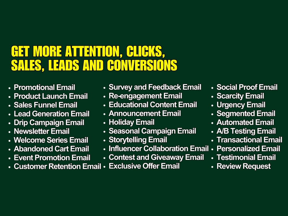 Sales email copywriting, email copy, sales copy, cold email that ...
