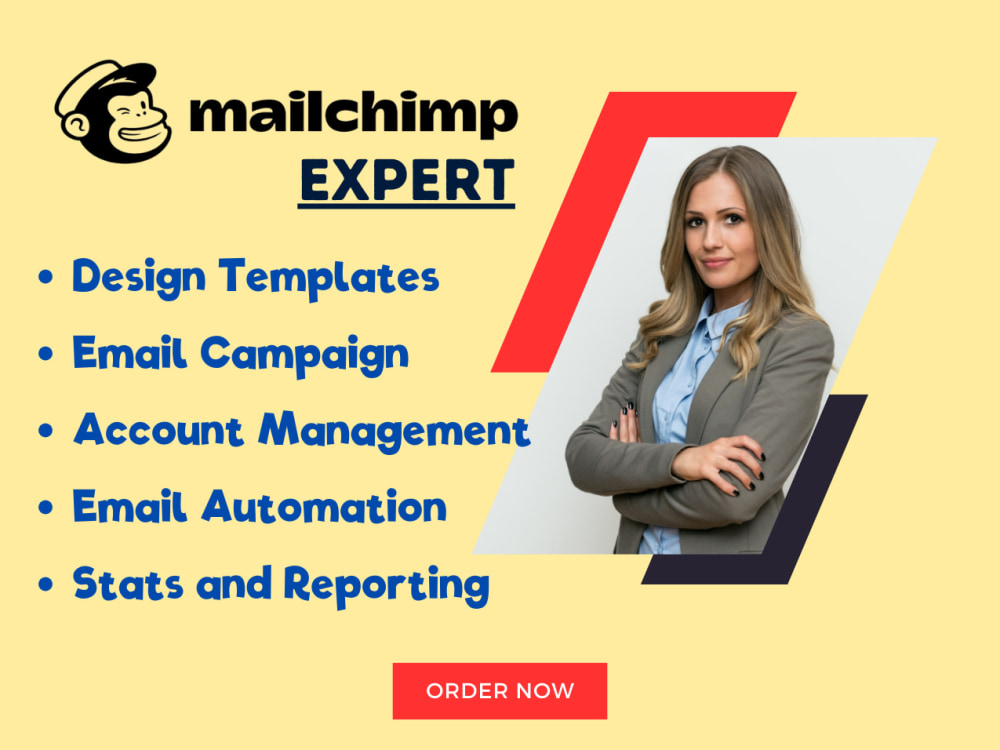 A Responsive and Editable Mailchimp Campaigns, Email Campaign | Upwork