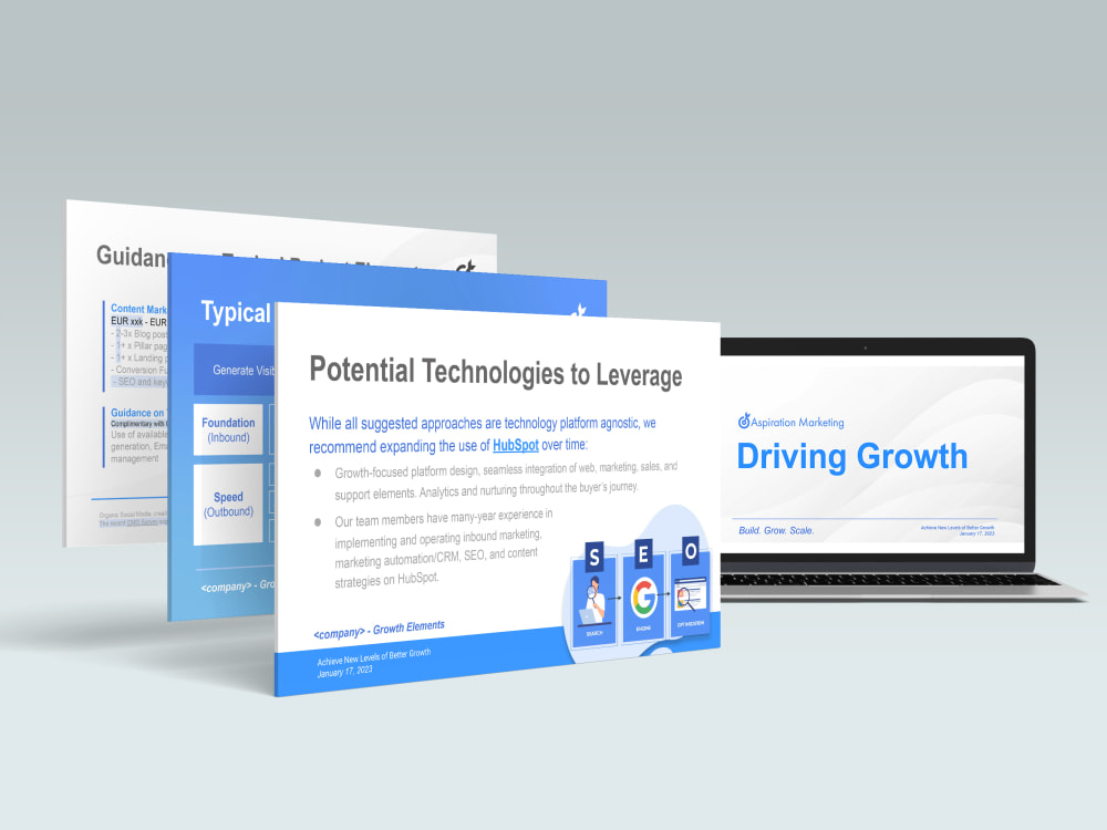 Polished and Professional Presentation/Sales Deck/Powerpoint. 1-40 ...