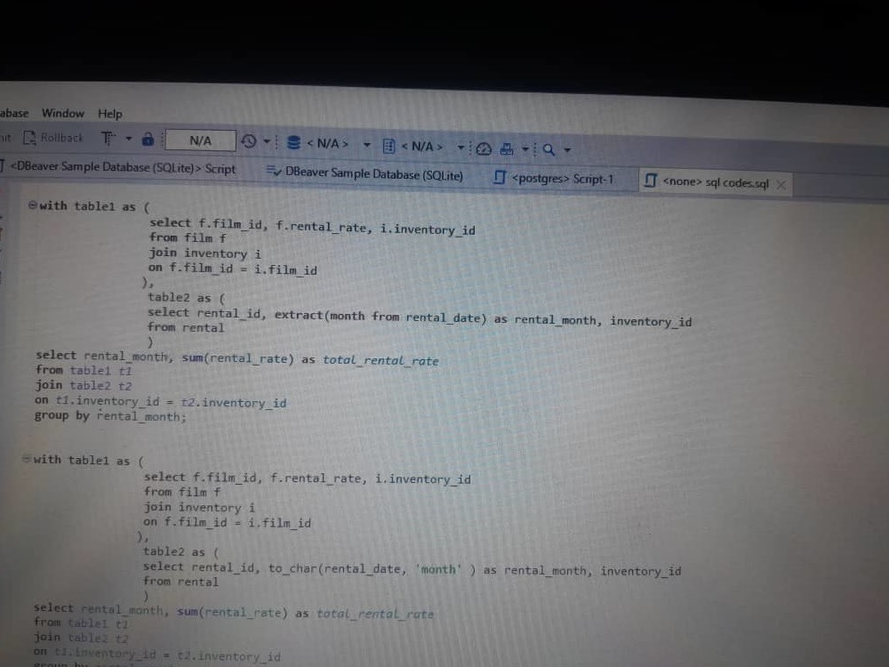 Sql, Tableau, powerBi and pivot table | Upwork