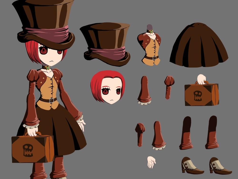 2D illustration/character sprite/character designs | Upwork