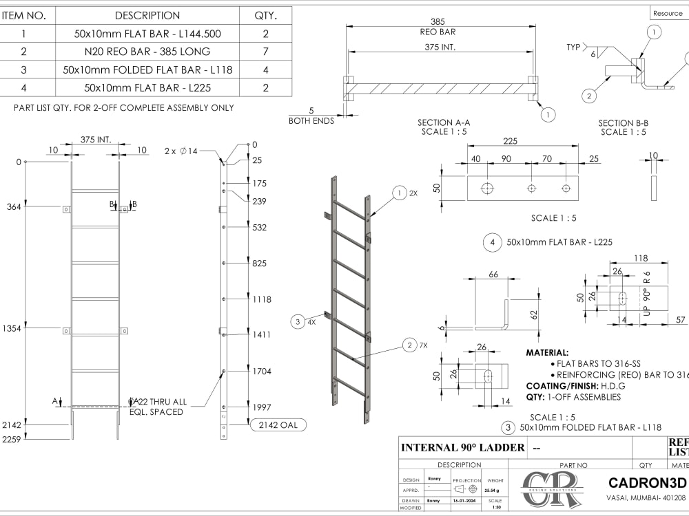 Manufacturing drawings as per DFM | Upwork