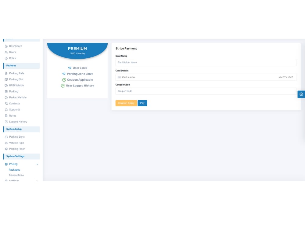 Vehicle Parking Management System with Advanced Features | Car Parking ...